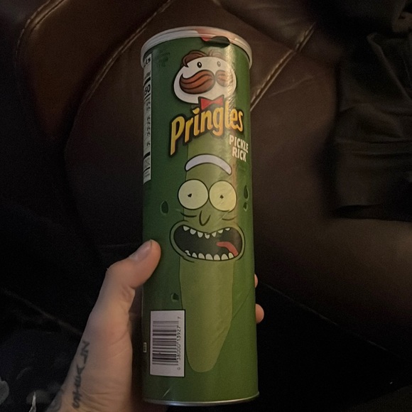 Pringle | Other | A Limited Edition Pringles Can Pickle Rick | Poshmark